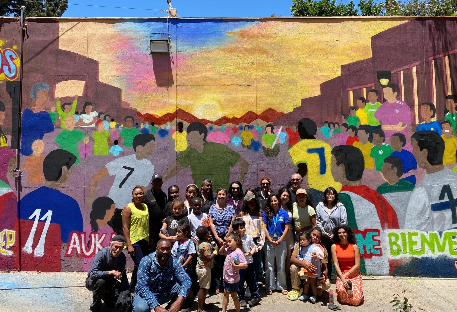 Impulsan murales comunitarios como legado cultural rumbo al Mundial ...